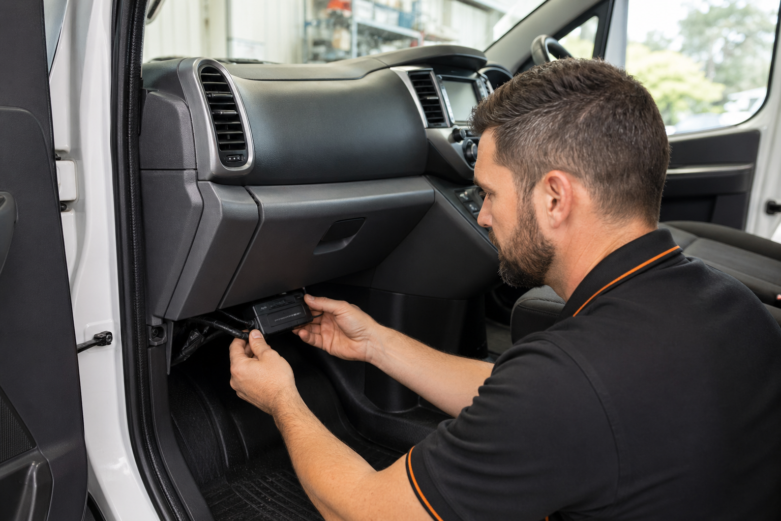 RFID driver ID and swipe-to-start vehicle access | IntelliTrac